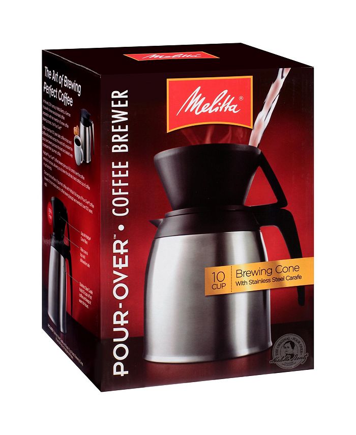 Melitta 64104 Pour Over Thermal Carafe, 8 Cup - Macy's