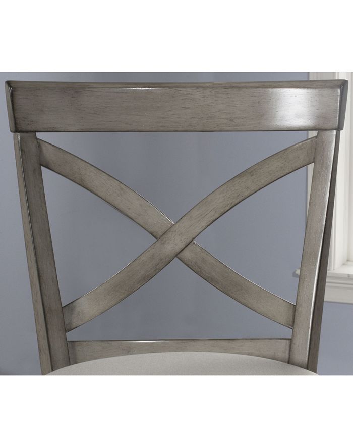 Hillsdale Ellendale Swivel Bar Height Stool - Macy's