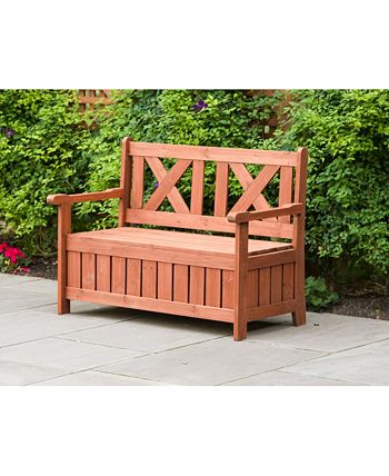 Leisure Season Bench with Storage - Macy's