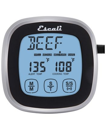 Escali Corp Touch Screen Thermometer and Timer - Macy's