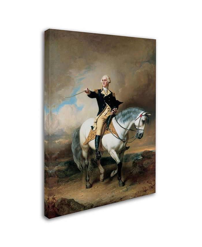 Trademark Global John Faed 'Portrait of George Washington' Canvas Art ...