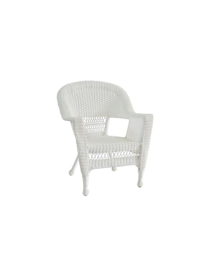 Jeco Wicker Chair - Set of 4 - Macy's