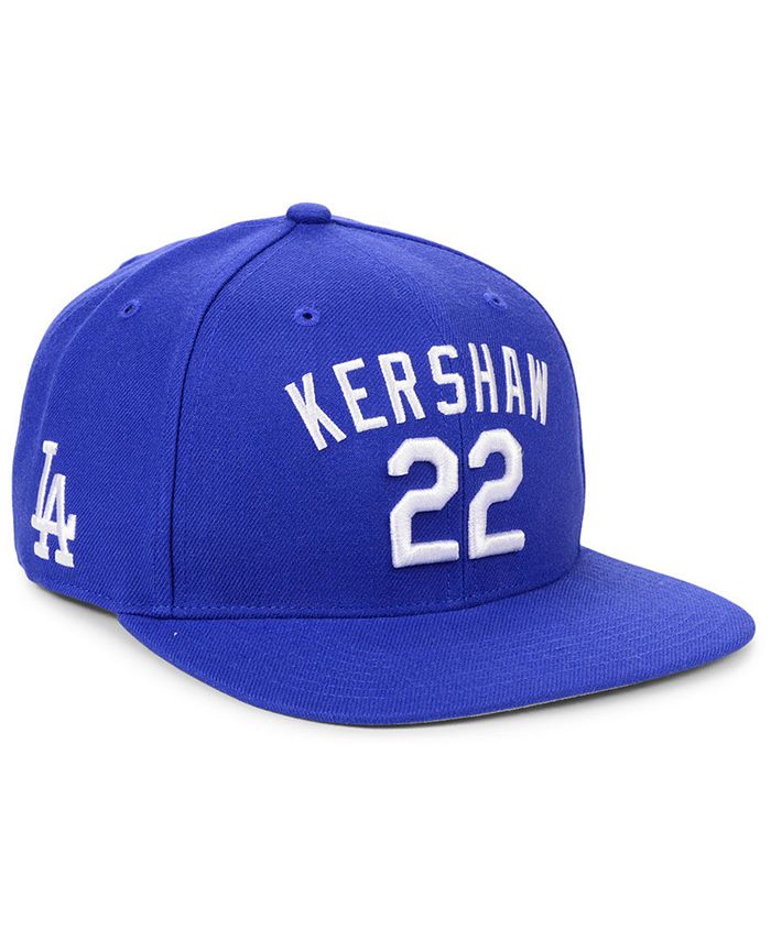 '47 Brand Clayton Kershaw Los Angeles Dodgers Player Snapback Cap - Macy's