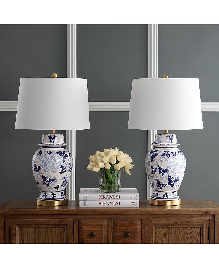 Safavieh Hana Set of 2 Table Lamp - Macy's