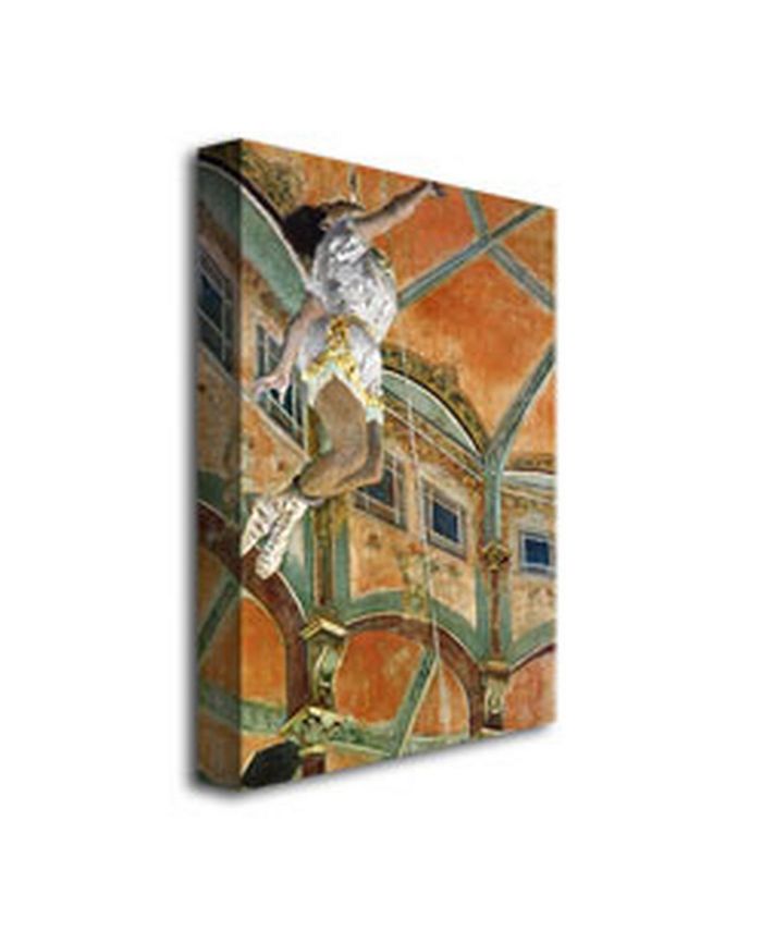 Trademark Global Edgar Degas 'Miss La La at The Cirque Fernando' Canvas ...