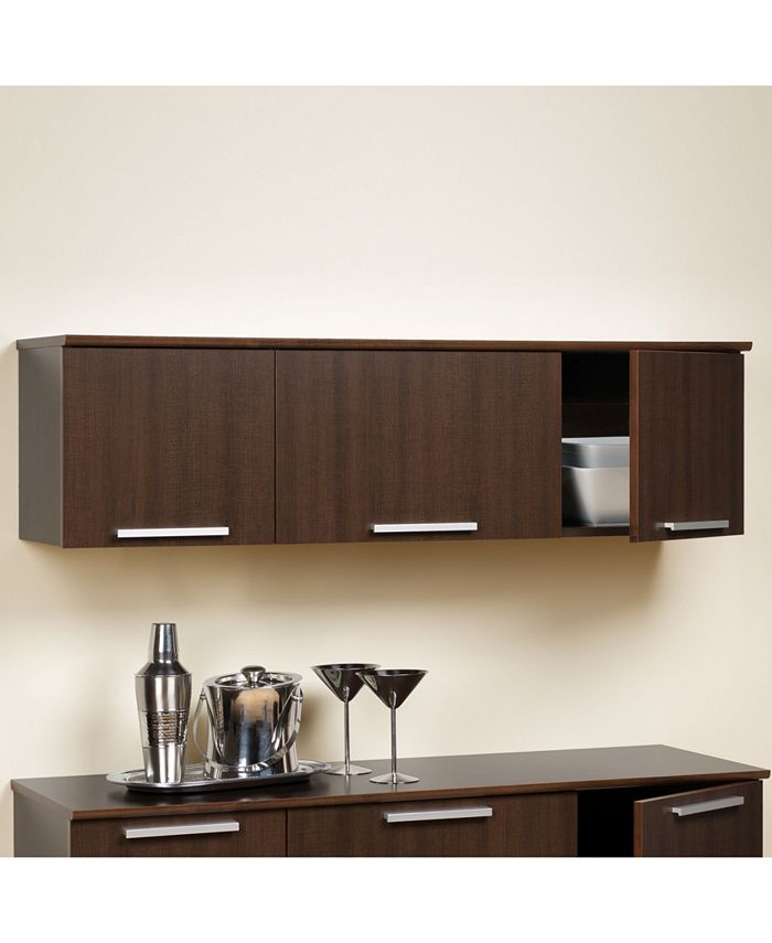 Prepac Coal Harbor Wall Mounted Hutch - Macy's