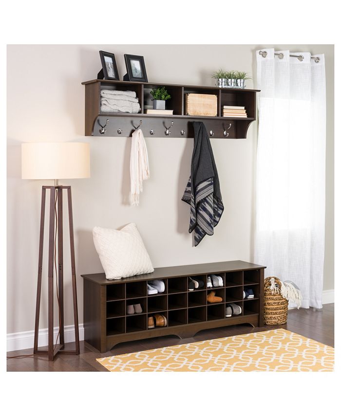 Prepac 60" Wide Hanging Entryway Shelf - Macy's