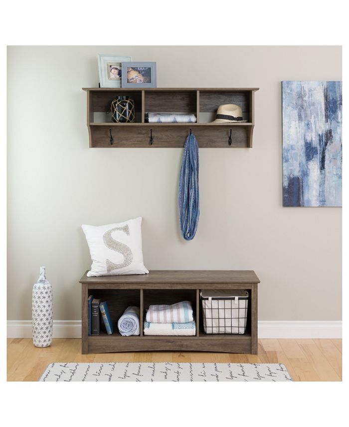Prepac 48" Wide Hanging Entryway Shelf - Macy's