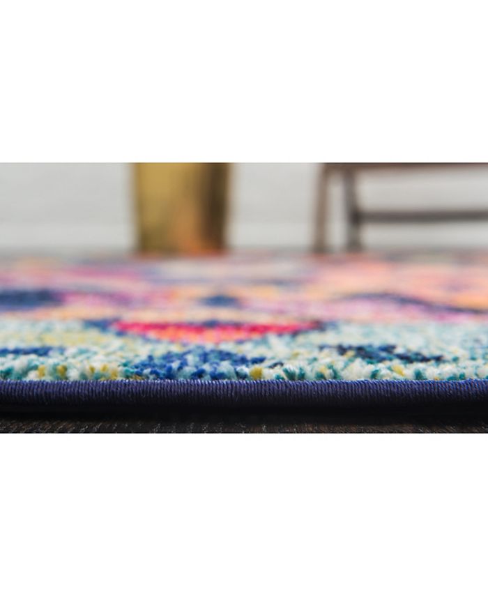 Bayshore Home CLOSEOUT! Arcata Arc1 Navy Blue 9' x 12' Area Rug - Macy's