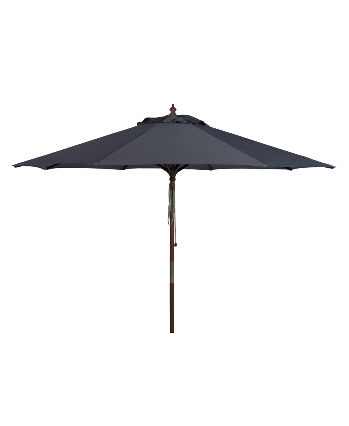 Click here for Cannes 9 Wooden Umbrella - Grey prices