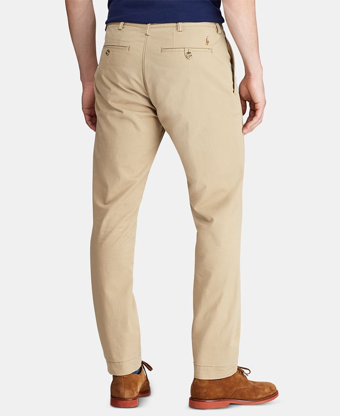 Polo Ralph Lauren Men's Big & Tall Stretch Classic Fit Chino Pants - Macy's