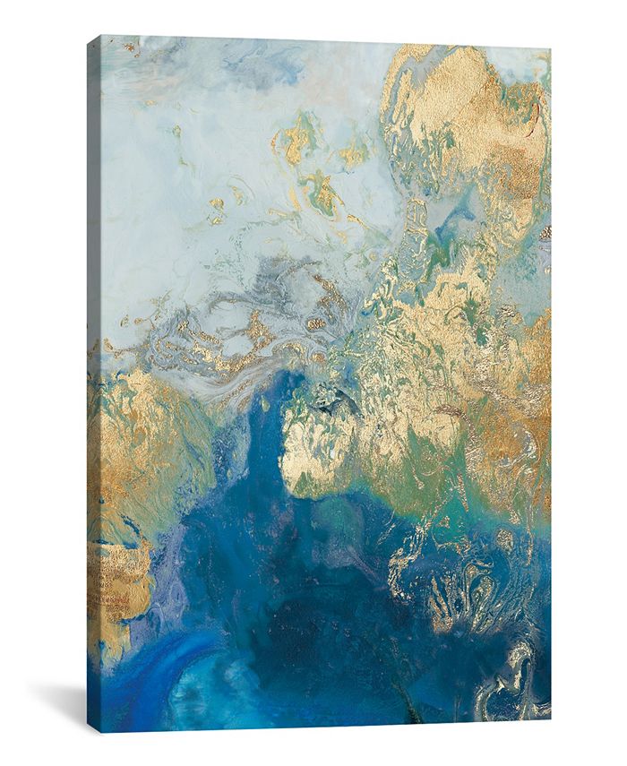 iCanvas Ocean Splash Ii by Pi Galerie Gallery-Wrapped Canvas Print - 18 ...