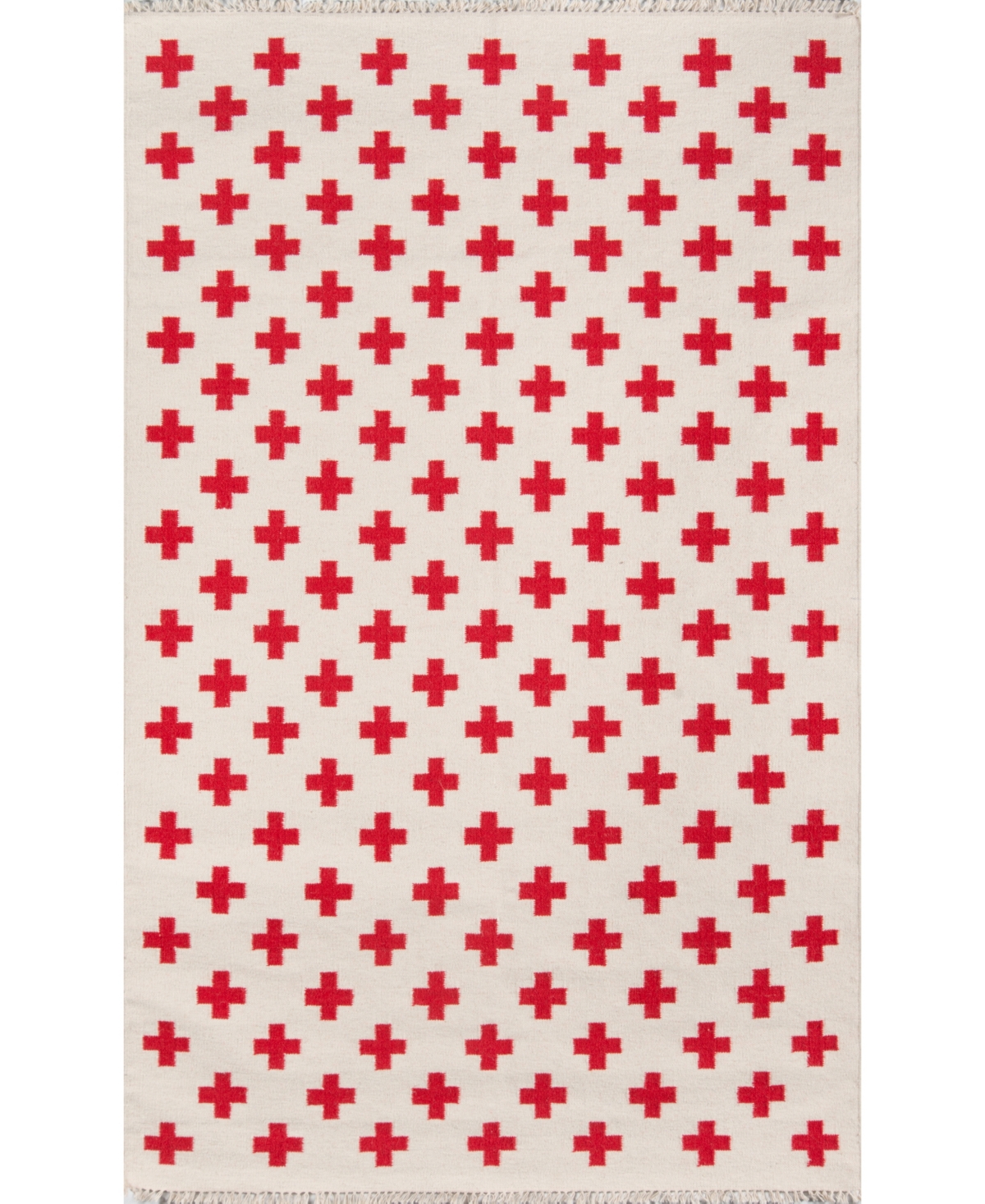 Click here for Novogratz Topanga Top-1 Ivory 76 x 96 Area Rug - I... prices
