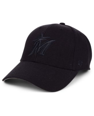 '47 Brand Miami Marlins Black Series MVP Cap - Macy's