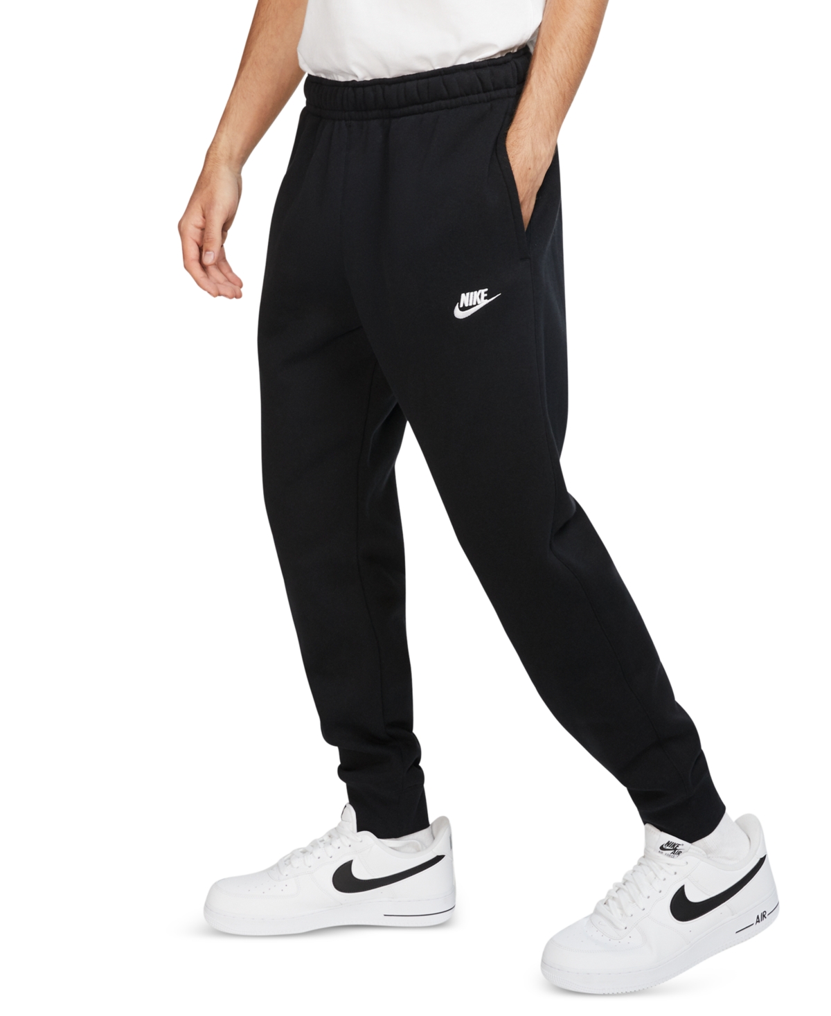 Click here for Nike Mens Sportswear Club Fleece Joggers - Black prices