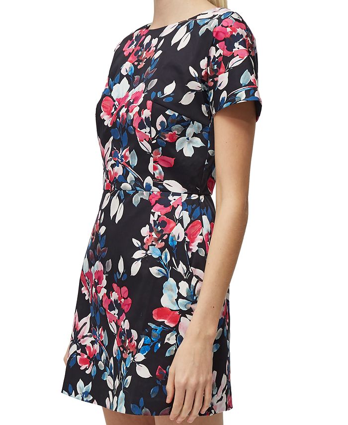 French Connection Linosa Printed Cotton Dress - Macy's