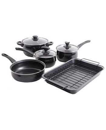 Gibson Sunbeam Kelfield 9 Piece Cookware Set - Macy's