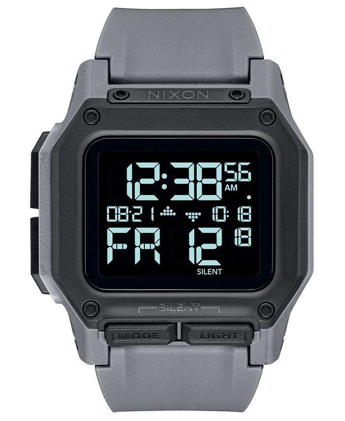 Nixon Men's Digital Regulus Strap Watch 46mm - Macy's
