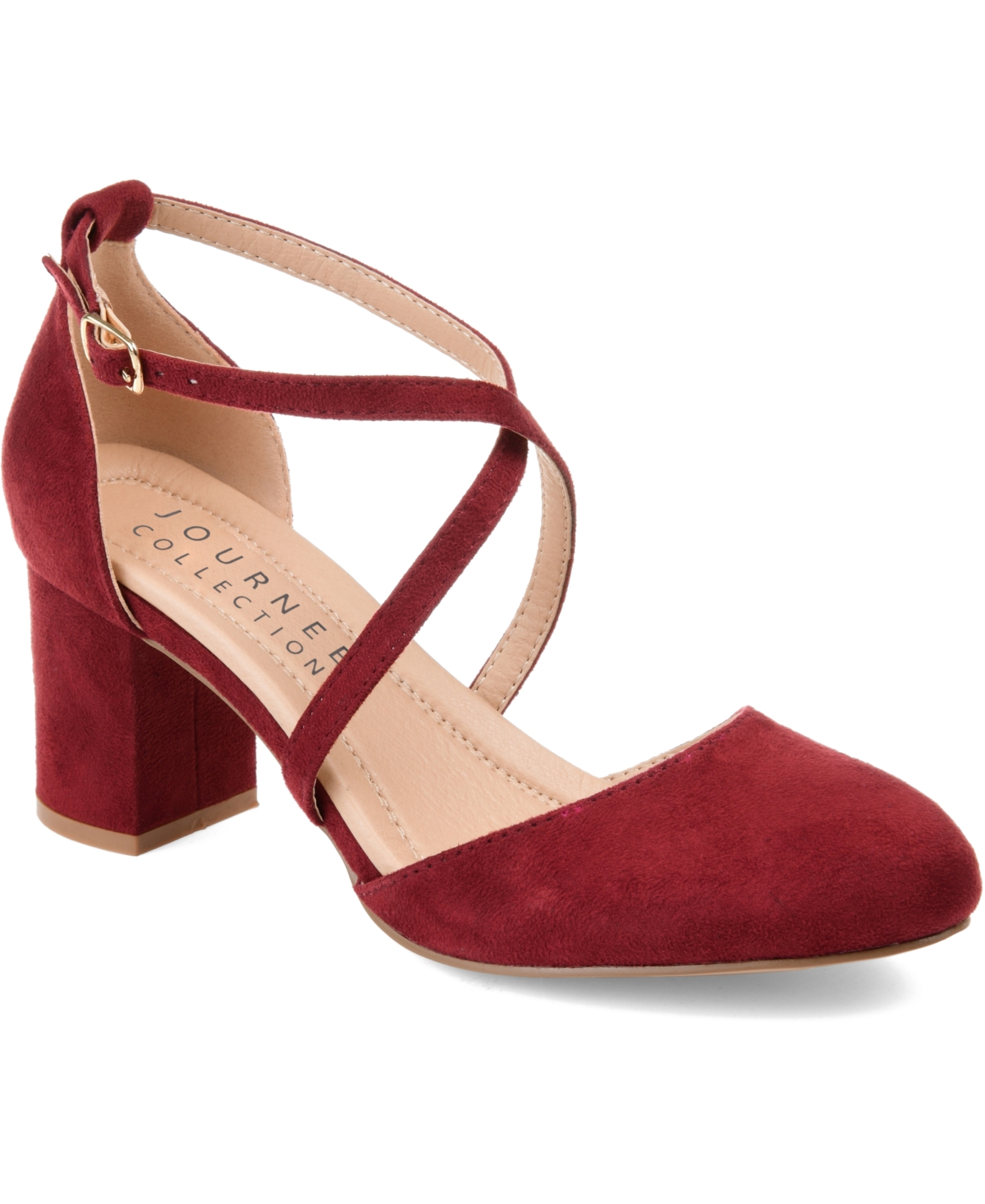 Click here for Journee Collection Womens Foster Crisscross Heels... prices