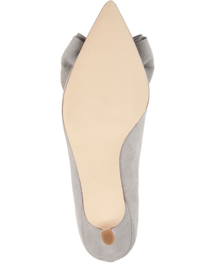 Journee Collection Women's Orana Bow Heels - Macy's