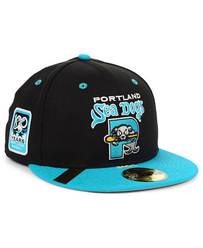 New Era Portland Sea Dogs MiLB 100TH Anniversary Patch 59FIFTY-FITTED ...