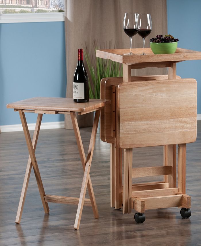 Winsome 6-Piece Snack Table Set - Macy's
