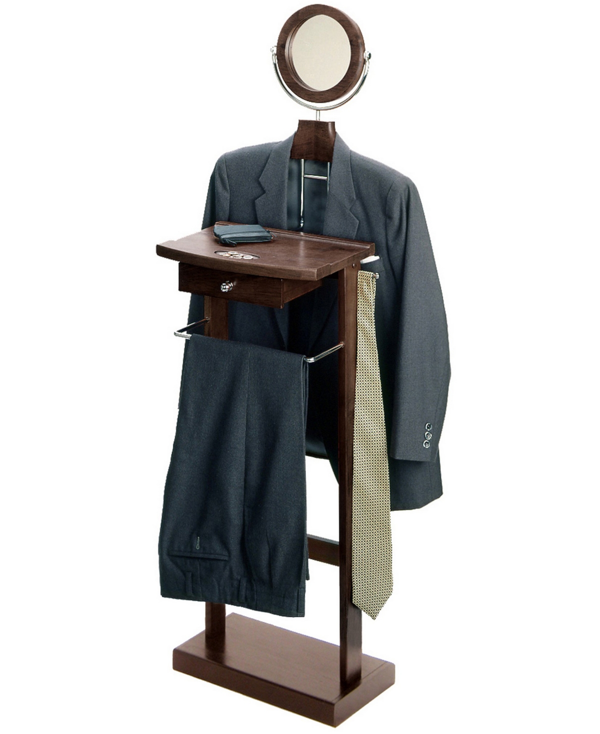 Click here for Alfred Valet Stand - Dark Brown prices
