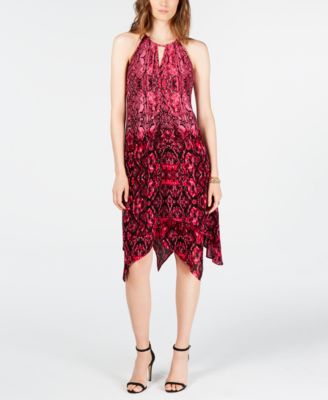 INC Python-Print Dress, Created for Macy's - Macy's