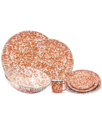 Orange Swirl Enamelware Collection - Macy's