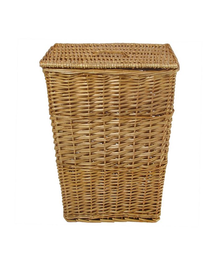 Redmon Since 1883 Redmon Rectangular Willow Hamper - Macy's