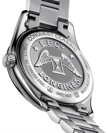 Longines Women's Swiss Conquest Classic Diamond (5/8 ct. t.w ...