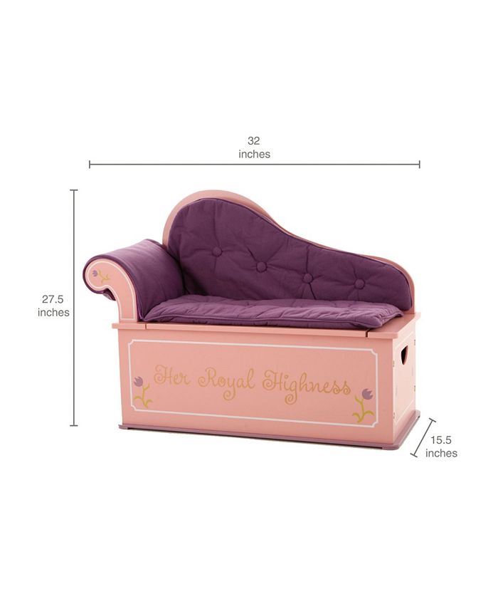 Wildkin Princess Fainting Couch with Storage - Macy's