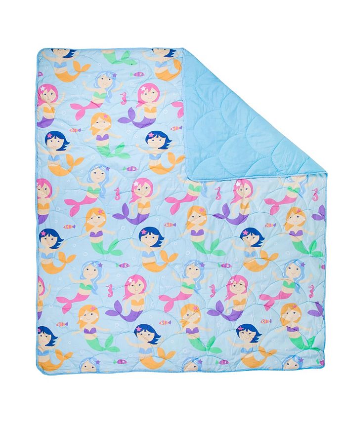Wildkin Mermaids 4 Pc Bed in a Bag - Toddler - Macy's