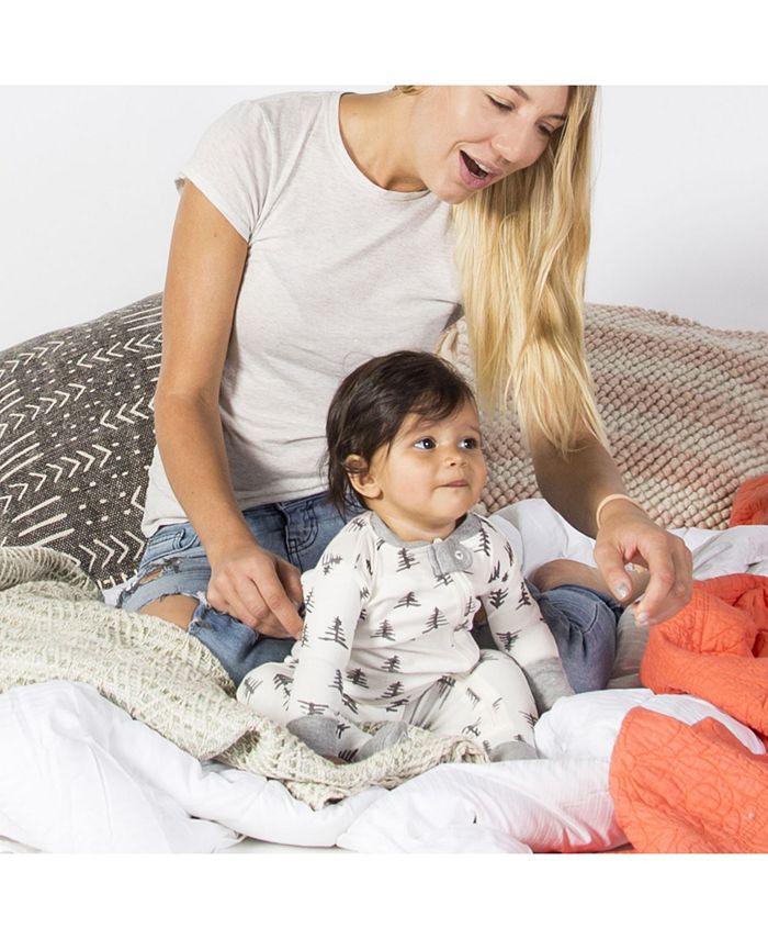 Burt's Bees Baby Organic Cotton Trees Sleeper - Macy's