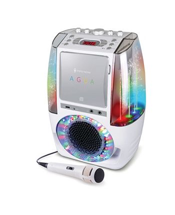 The Singing Machine AGUA Dancing Water Fountain Karaoke System - Macy's