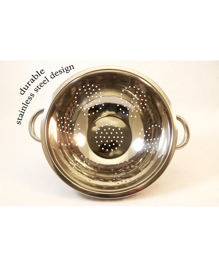 Cook Pro Cookpro 5 Qt Stainless Steel Colander with Oversized Handles ...