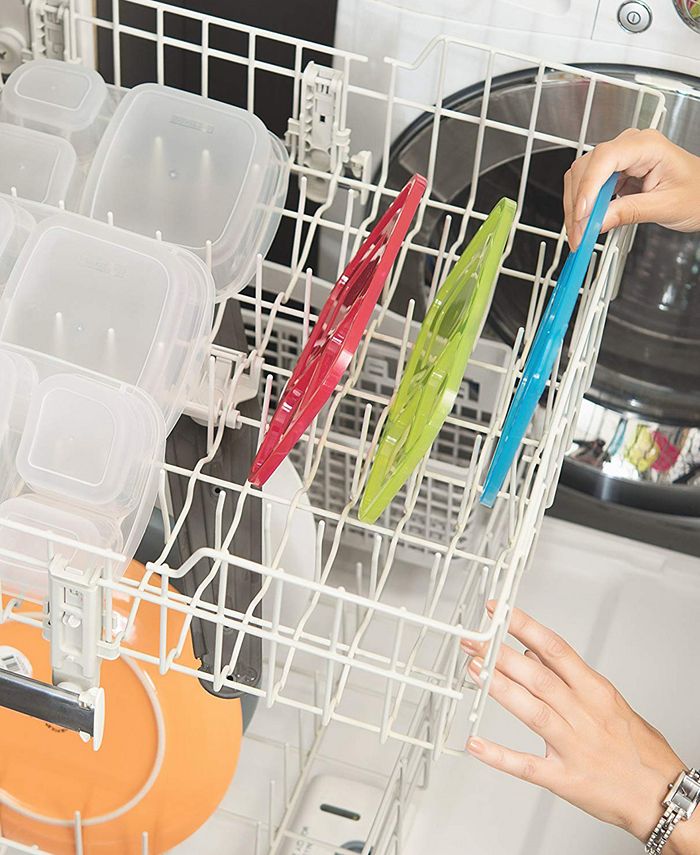 California Home Goods 3 Compartment Reusable Food Storage Containers ...