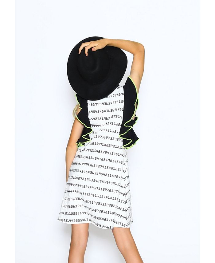 Lanoosh Toddler Girls A-Line Dress with Flare Details - Macy's