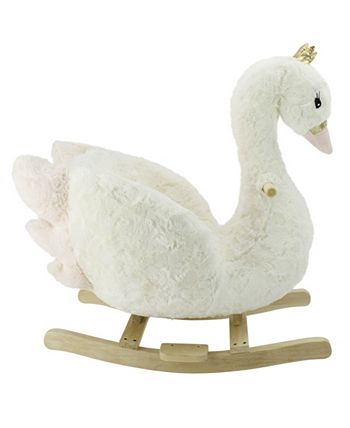 SOFT LANDING Joyrides- Swan Character Rocker - Macy's