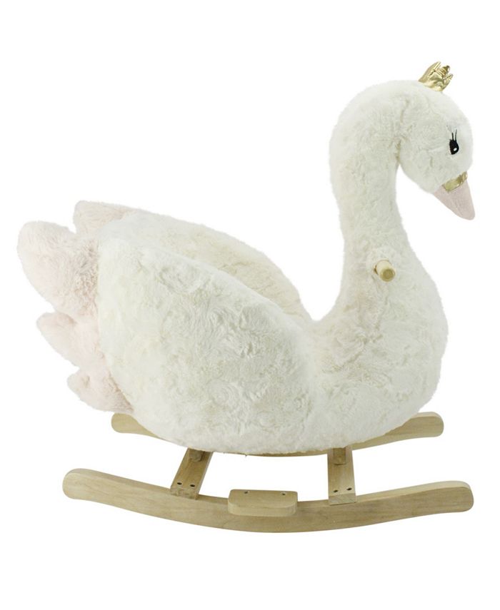 SOFT LANDING Joyrides- Swan Character Rocker - Macy's