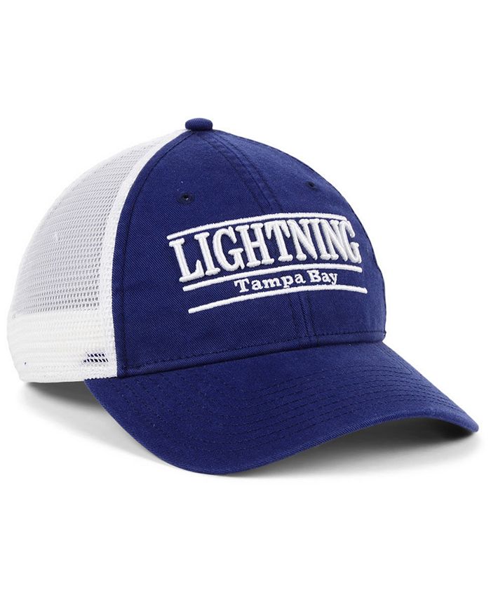 Authentic NHL Headwear Tampa Bay Lightning Mesh Bar Trucker Snapback ...