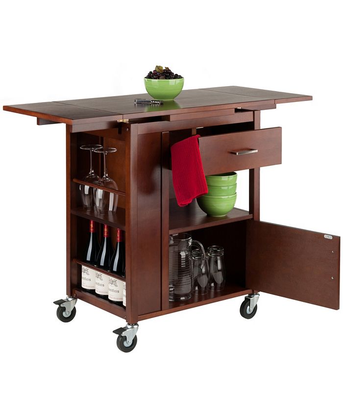 Winsome Gregory Kitchen Cart - Macy's