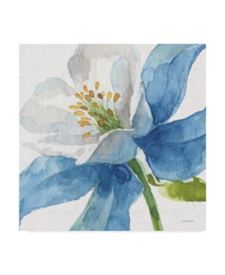 Lisa Audit Blue and Green Garden VI Canvas Art - 15" x 20" - Macy's