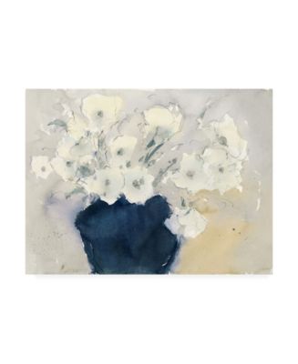 Samuel Dixon White Bouquet Canvas Art - 20" x 25" - Macy's
