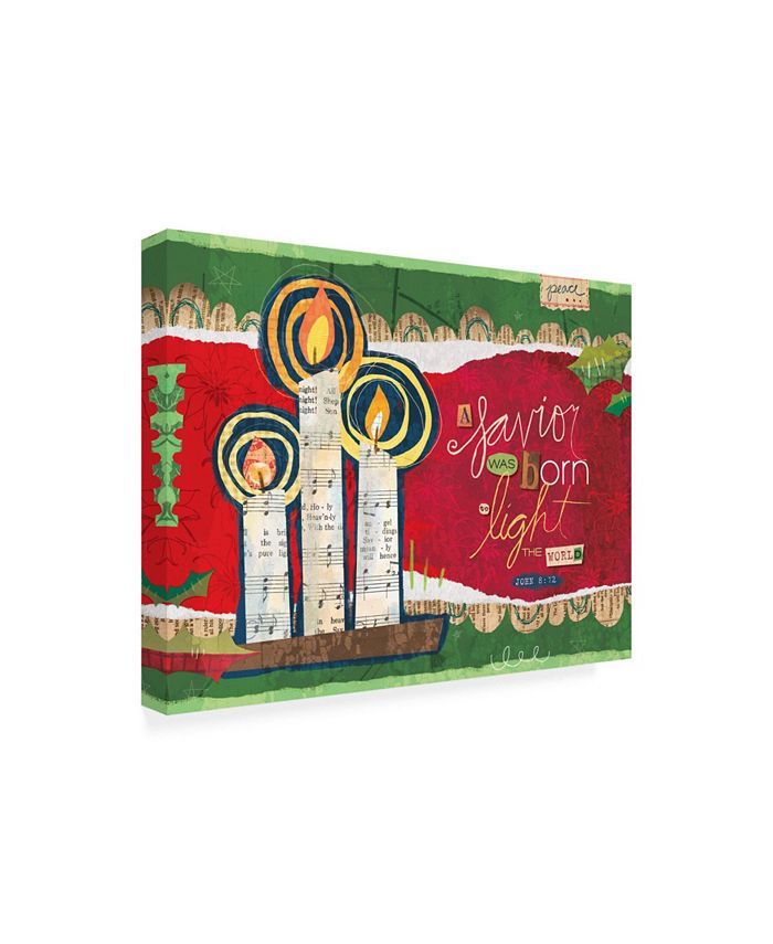 Trademark Global Holli Conger Christmas Collage 2 Canvas Art - 36.5" x ...