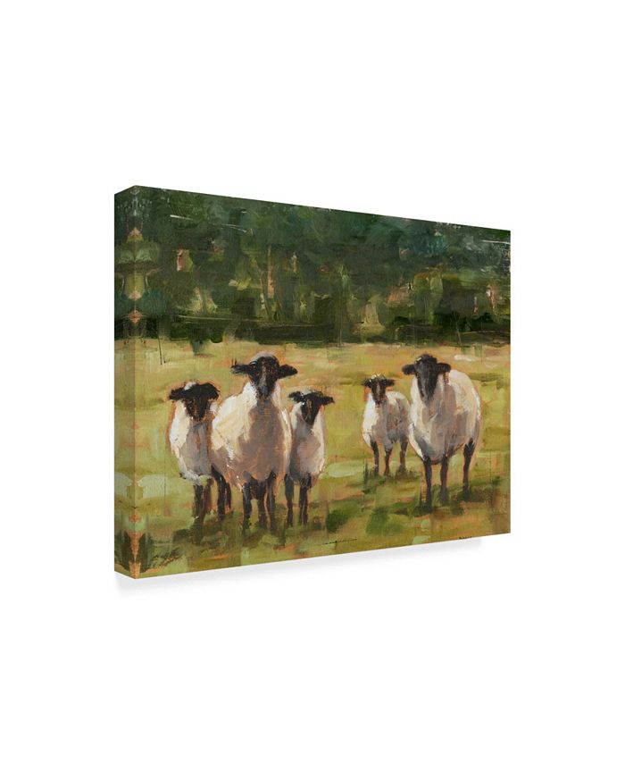 Trademark Global Ethan Harper Sheep Family I Canvas Art - 20" x 25 ...