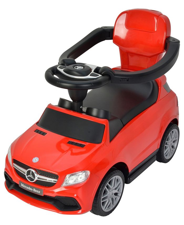 Best Ride on Cars Licensed 3 In 1 Mercedes Push - Macy's