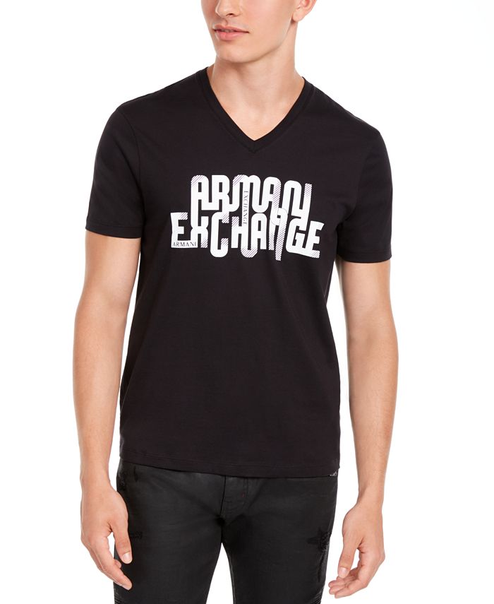 A|X Armani Exchange Men's Looped Logo T-Shirt - Macy's