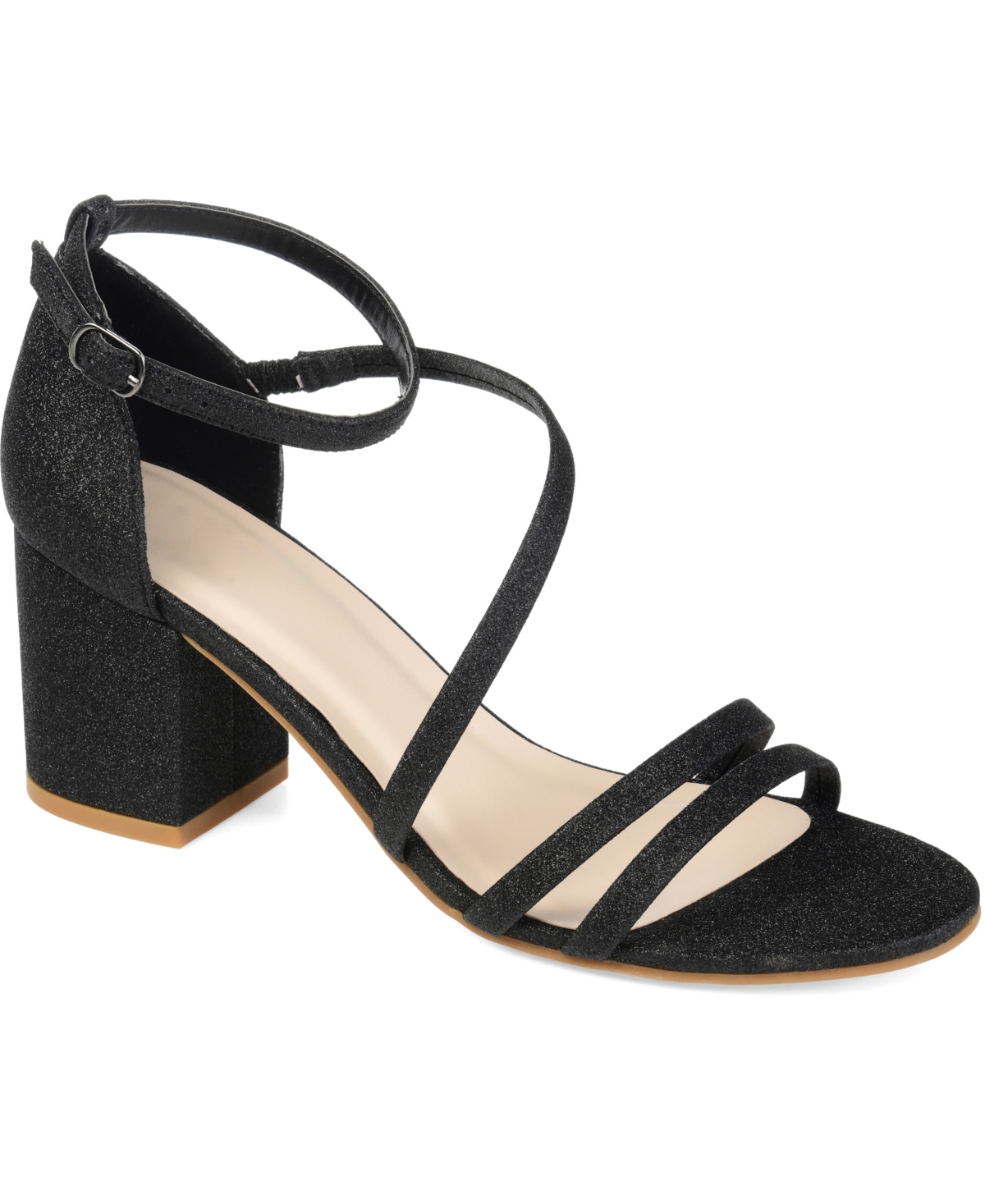 Click here for Journee Collection Womens Bella Strappy Block Heel... prices
