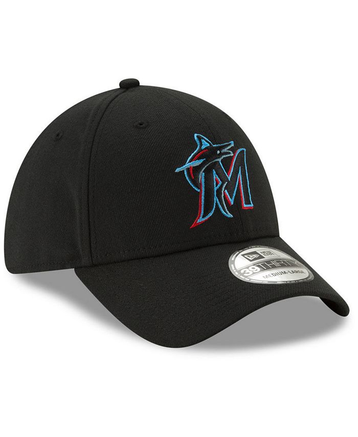 New Era Miami Marlins Team Classic 39THIRTY Stretch Fitted Cap - Macy's